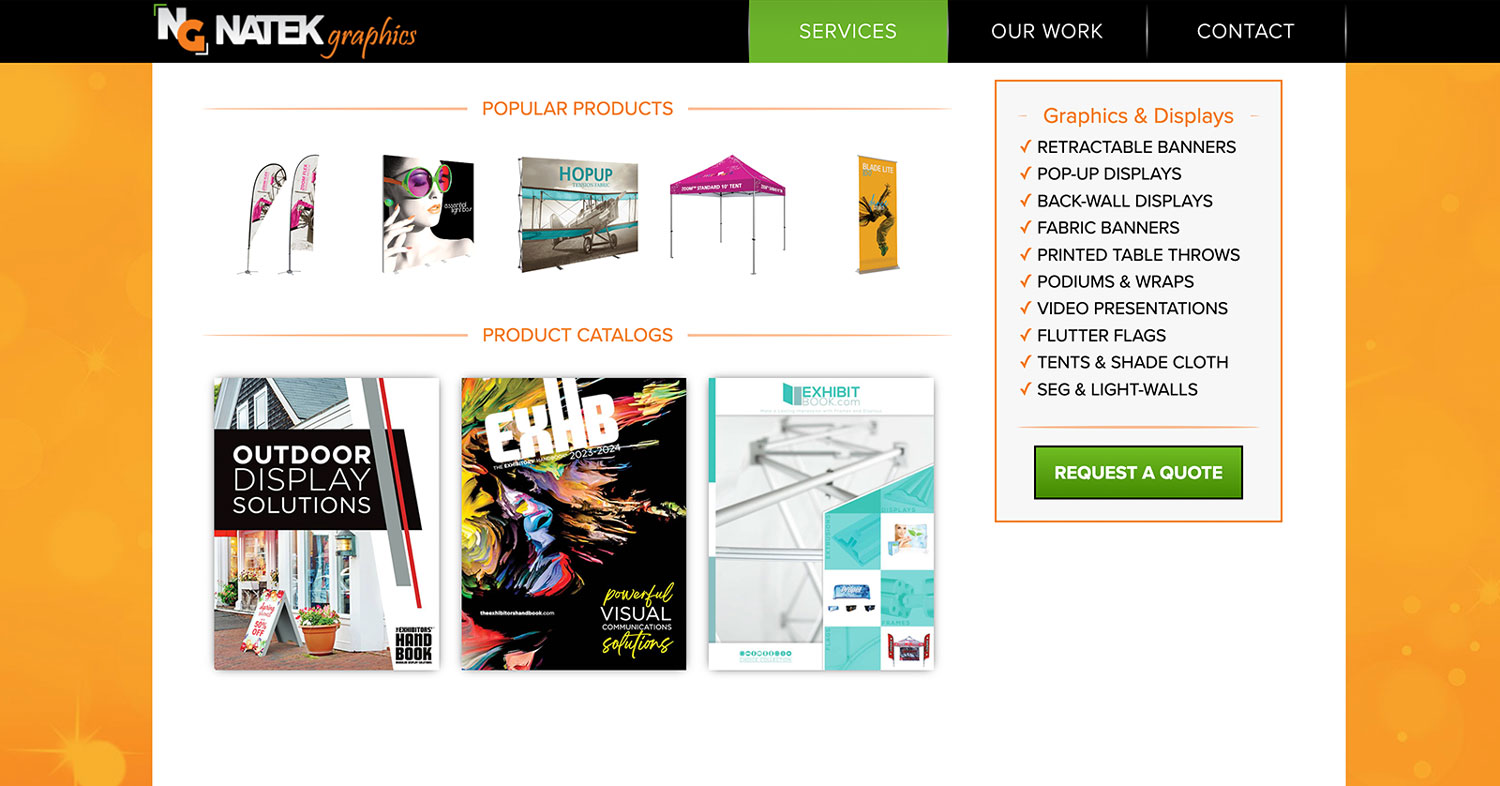 Tradeshow Displays | Natek Graphics